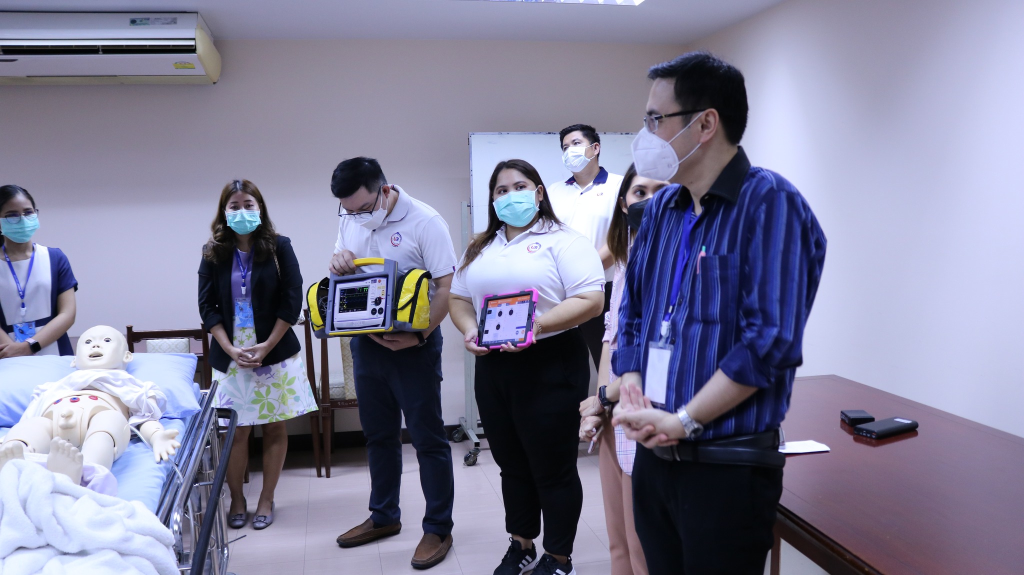 วิทยาลัยพยาบาลบรมราชชนนี กรุงเทพ ร่วมกับ มูลนิธิอัพไรท์ ซิมมูเลชั่น จัดอบรมโครงการ “อบรมพัฒนา ...