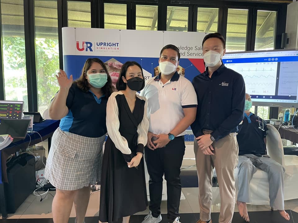 บริษัทอัพไรท์ ซิมมูเลชั่น ร่วมจัดแสดงสินค้าหุ่นจำลองทางการแพทย์และการพยาบาล High Technology ...