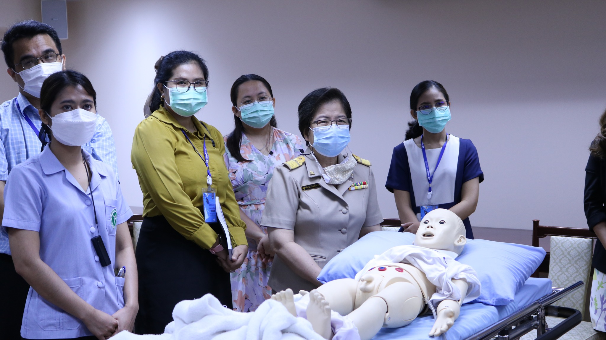 วิทยาลัยพยาบาลบรมราชชนนี กรุงเทพ ร่วมกับ มูลนิธิอัพไรท์ ซิมมูเลชั่น จัดอบรมโครงการ “อบรมพัฒนา ...